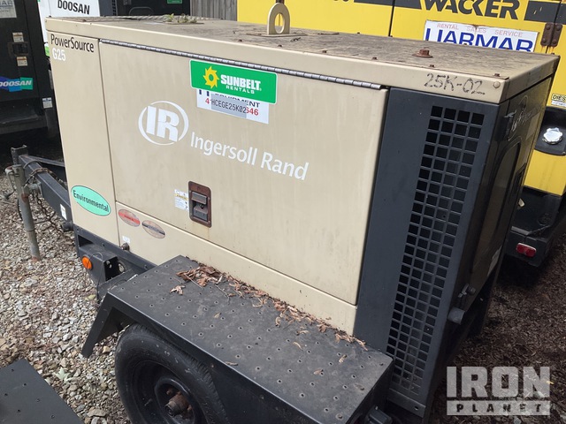 2008 Doosan G25 21 kW Mobile Generator Set in Pittsburgh, Pennsylvania ...
