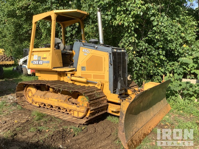 2015 John Deere 450J LGP Crawler Dozer in Athens, Ohio, United States ...