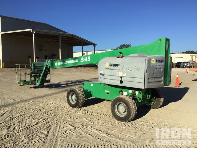 2014 Genie S45 4WD Diesel Telescopic Boom Lift in Flowood, Mississippi ...