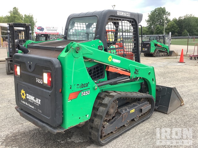 2017 Bobcat T450 Compact Track Loader in Kokomo, Indiana, United States ...