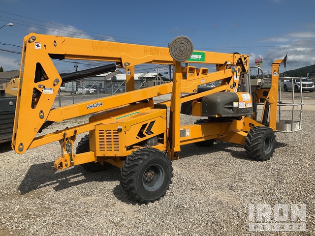 2014 Haulotte 45XA 4WD Gasoline 45 ft Articulating Boom Lift in ...