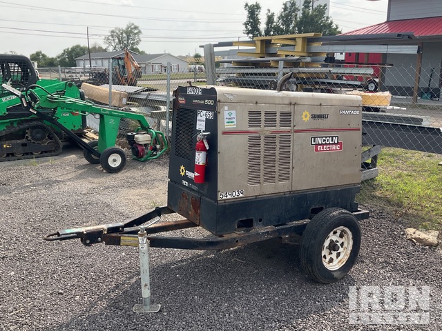 2013 Lincoln Electric Vantage 500 500 A Mobile Multi-Process Engine ...