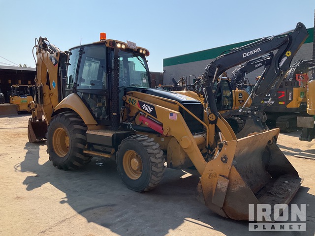 2015 Cat 450F 4x4 Backhoe Loader in Mount Vernon, New York, United ...