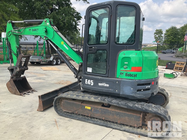2015 Bobcat E45 Mini Excavator in Batavia, Ohio, United States ...