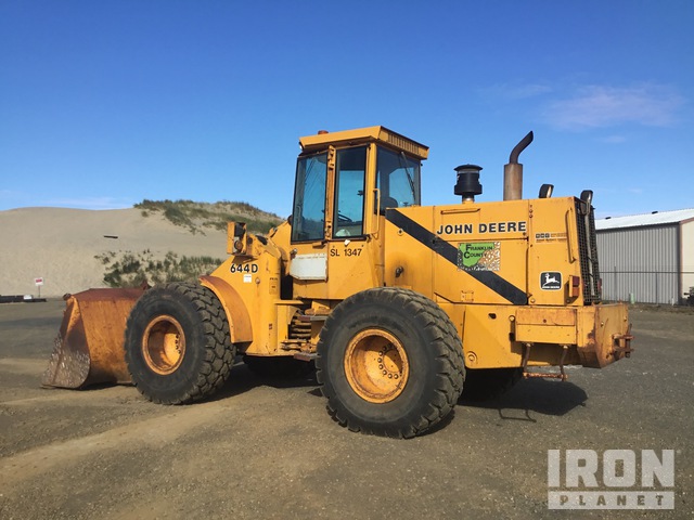 1987 John Deere 644D Wheel Loader in Florence, Oregon, United States ...