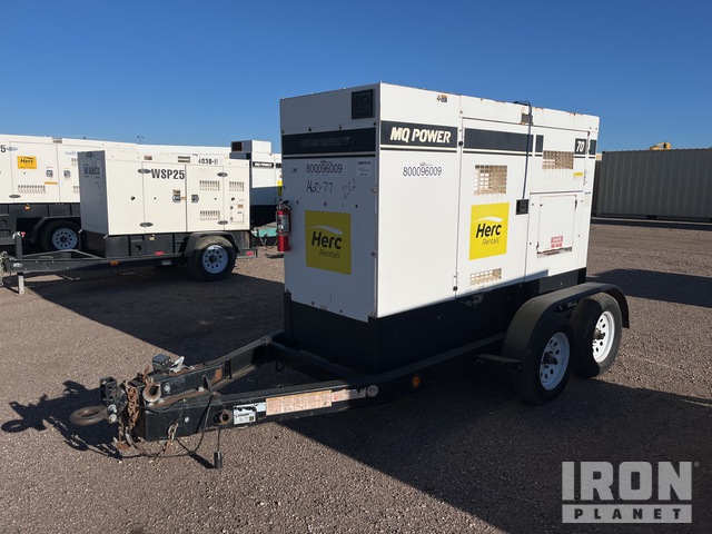 2015 Multiquip DCA70SSIU4F 56 kW Mobile Generator Set in Longmont ...