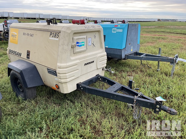 Doosan P185 185 cfm Mobile Air Compressor in Longmont, Colorado, United ...