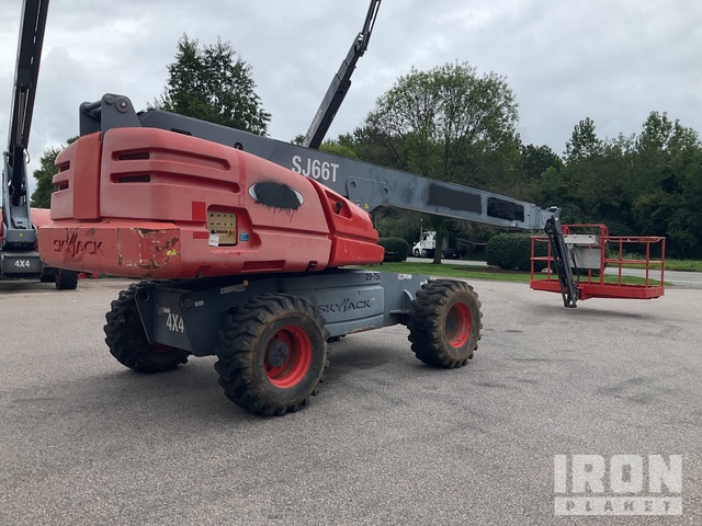 2015 Skyjack SJ66T 4WD Diesel Telescopic Boom Lift in Mansfield ...