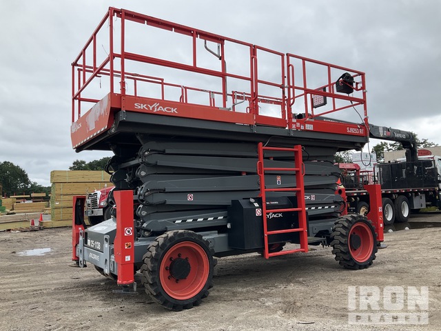 2020 Skyjack SJ9253 RT Diesel 4x4 Scissor Lift in Mansfield ...