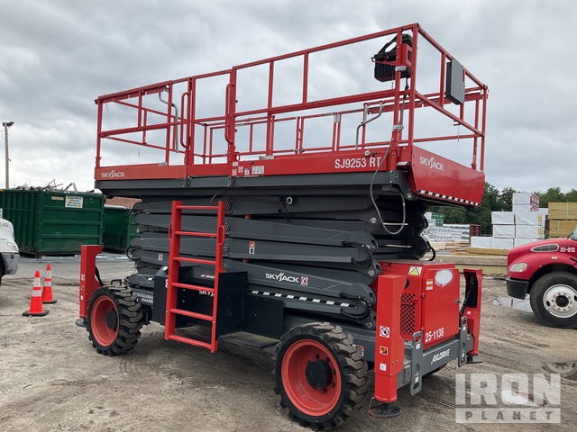 2020 Skyjack SJ9253 RT Diesel 4x4 Scissor Lift in Mansfield ...