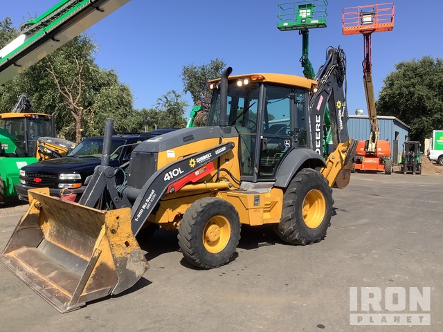 2016 John Deere 410L 4x4 Backhoe Loader in Chico, California, United ...