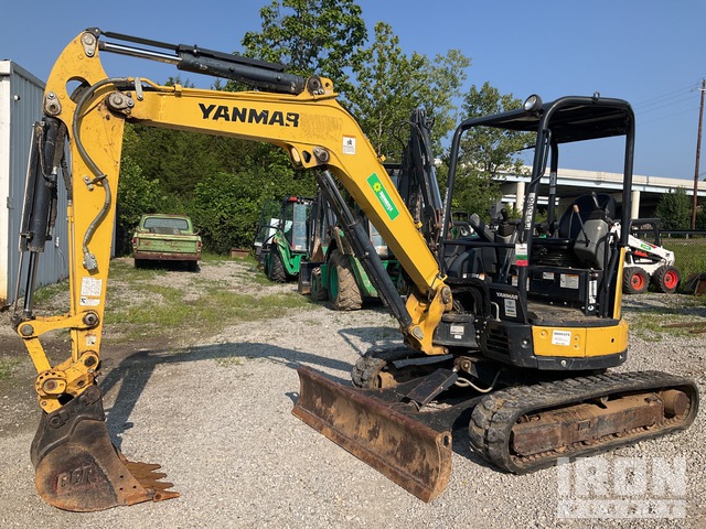 2017 Yanmar ViO35-6A Mini Excavator in Beavercreek, Ohio, United States ...