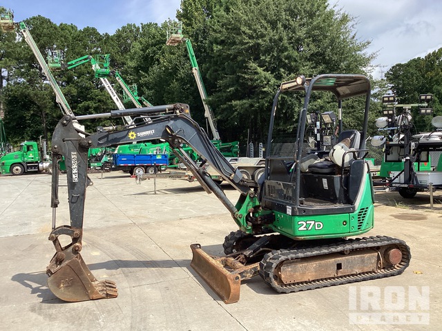 2013 John Deere 27D Mini Excavator in Duluth, Georgia, United States ...