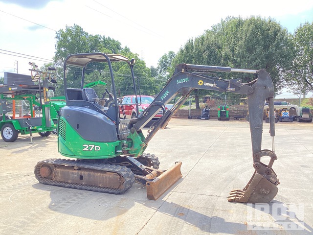 2013 John Deere 27D Mini Excavator in Duluth, Georgia, United States ...