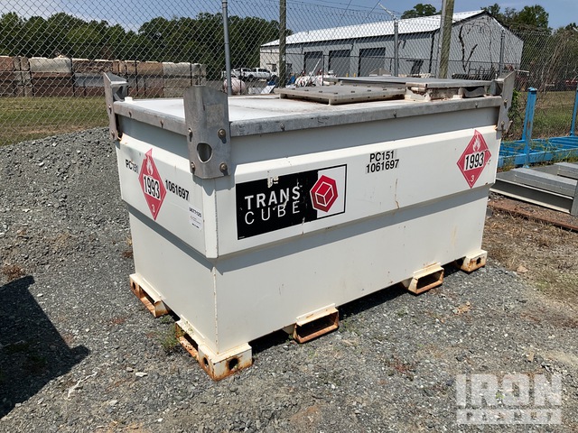 2017 Western Trans Cube 2000 L Skid Mounted Steel Diesel Fuel Tank in ...