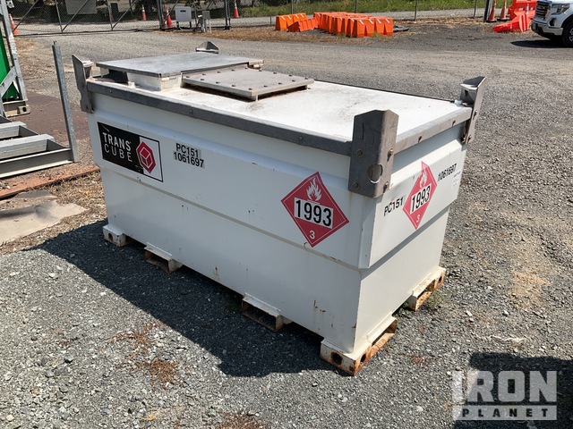 2017 Western Trans Cube 2000 L Skid Mounted Steel Diesel Fuel Tank in ...