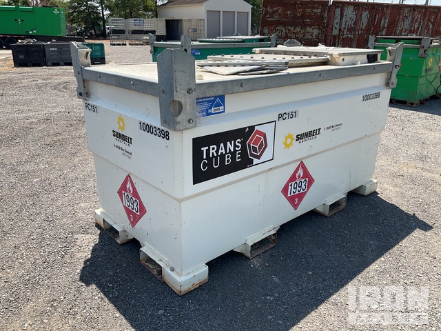 2018 Western Trans Cube 20TCG-GLB 2091 L Skid Mounted Steel Diesel Fuel ...
