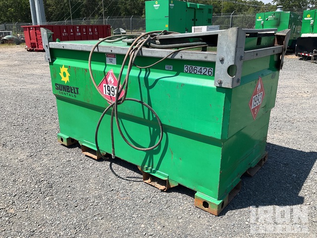 2010 Western Trans Cube 20TCG 528 gal Skid Mounted Steel Diesel Fuel ...