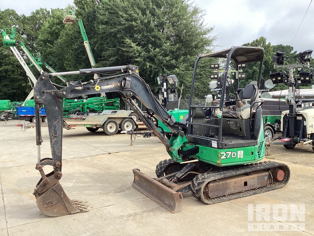 2014 John Deere 27D Mini Excavator in Duluth, Georgia, United States ...