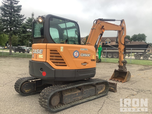 2017 Case CX60C Mini Excavator in Taylor, Michigan, United States ...