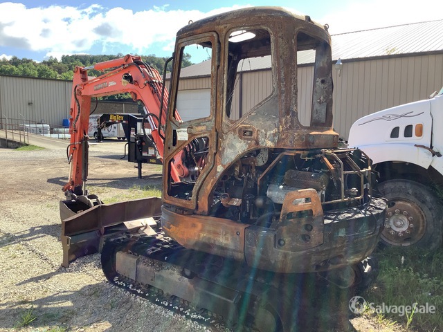 2009 Kubota KX121-3ST Mini Excavator (Inoperable) in Ashland, Kentucky ...