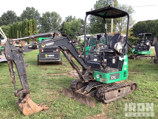 2015 John Deere 17G Mini Excavator in Heath, Ohio, United States ...