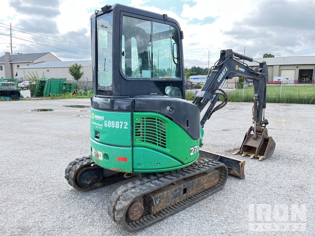 2014 John Deere 27D Mini Excavator in Fishers, Indiana, United States ...
