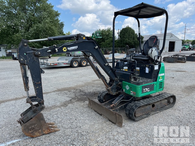 2016 John Deere 17G Mini Excavator in Fishers, Indiana, United States ...