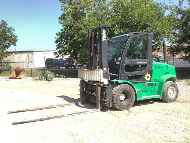 2013 Yale GP155VX 13750 lb Cushion Tire Forklift in Noblesville ...