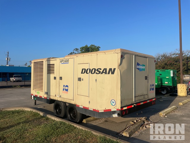 2014 (unverified) Doosan HP1600 1600 cfm Mobile Air Compressor in ...
