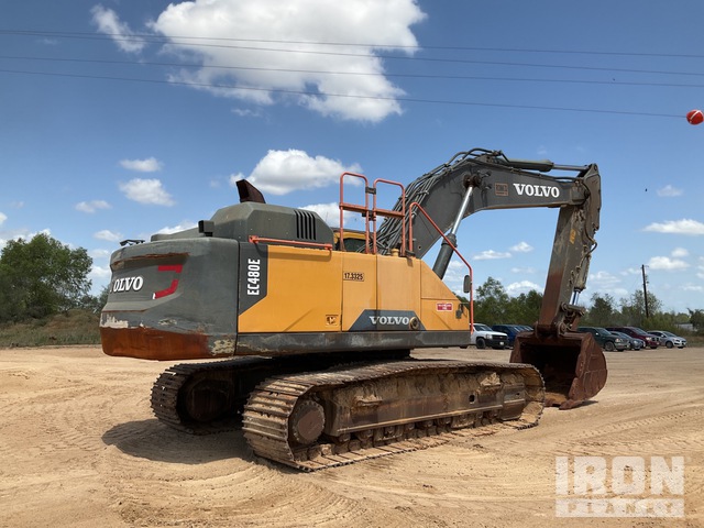2017 Volvo EC480EL Tracked Excavator in Columbus, Texas, United States ...