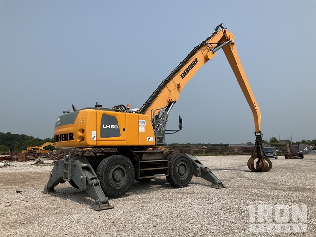 2015 Liebherr LH50M Litronic Wheel Material Handler in Aliquippa ...