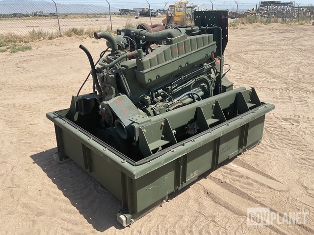 Surplus Cummins 3017742 Turbo Diesel Engine w/Shipping Container in ...