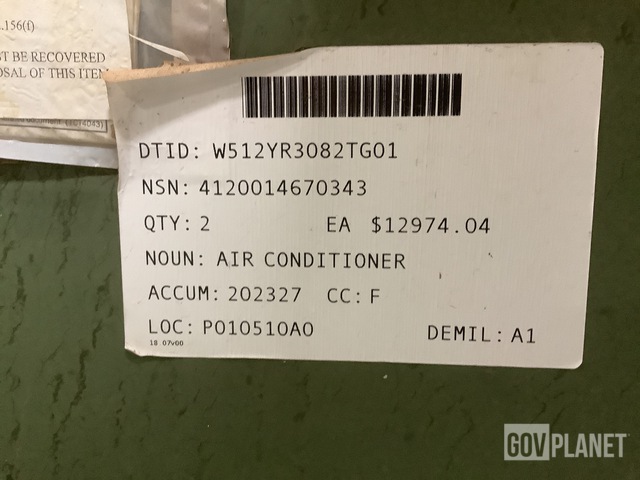 Surplus Air Technology Systems HAC-36-V4B Air Conditioner in North Las ...