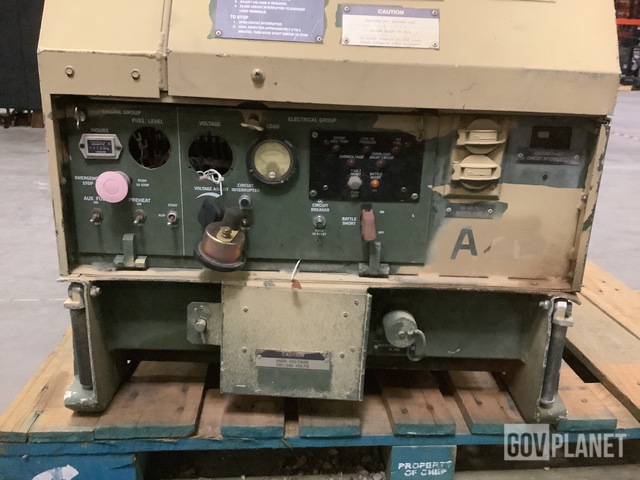 Surplus 2001 Fermont MEP-831A 3kW Generator Set in North Las Vegas ...