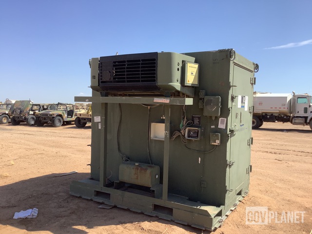 Surplus AAR ISU 96RC Refrigerated Storage Container in Red Rock ...