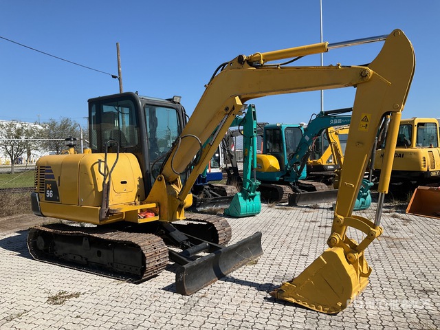 2016 Komatsu PC56-7 Mini Excavator in Tampa, Florida, United States ...