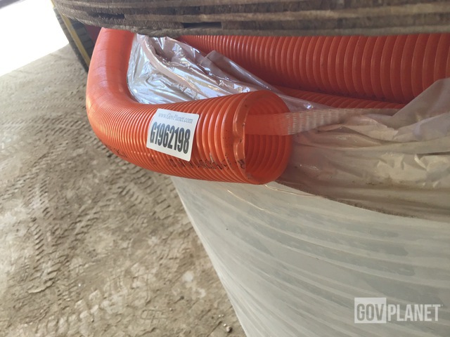 Surplus Spool of CH4X1C-1200 Plenum Gard Corrugated Conduit in Hooks ...