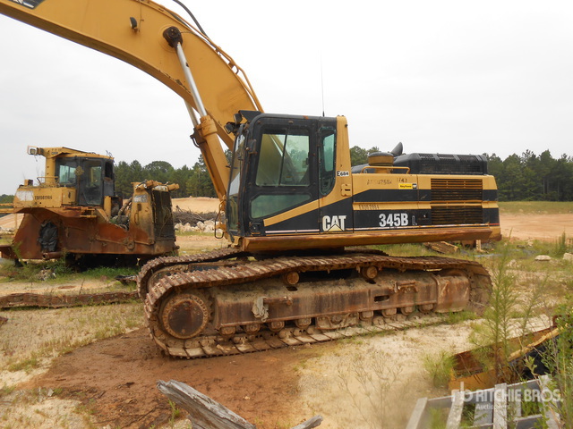 2005 Cat 345B Series II Tracked Excavator in Mount Gilead, North ...
