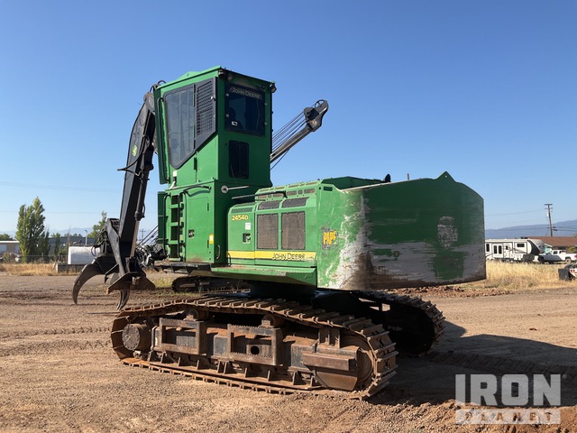 2011 John Deere 2454D Tracks Heel Boom Log Loader in White City, Oregon ...