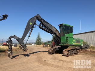 2011 John Deere 2454D Tracks Heel Boom Log Loader in White City, Oregon ...