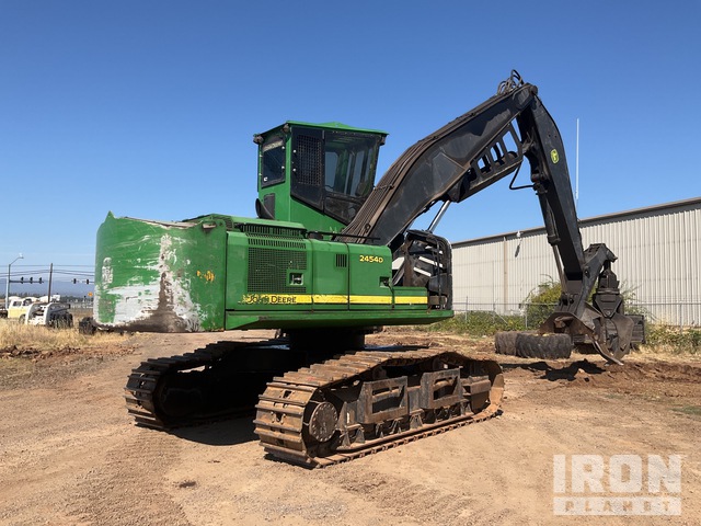 2011 John Deere 2454D Tracks Heel Boom Log Loader in White City, Oregon ...