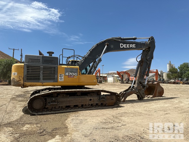 2011 John Deere 470G LC Tracked Excavator in Riverside, California ...