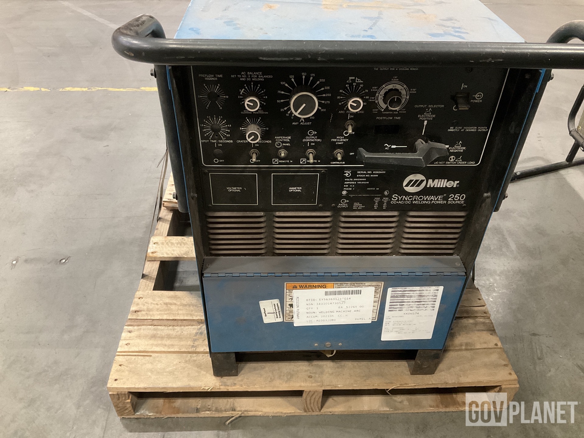 Miller Syncrowave 250