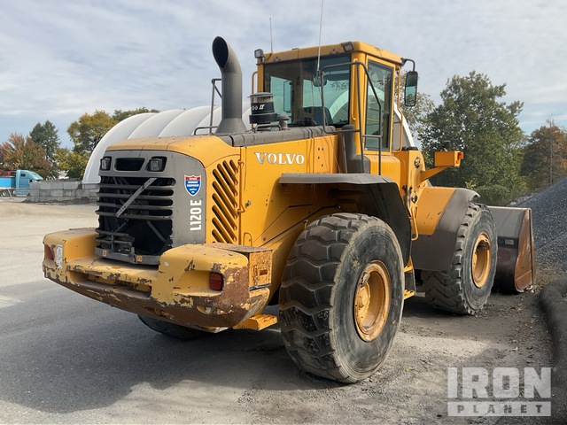 2003 Volvo L120E Wheel Loader in Manheim, Pennsylvania, United States ...