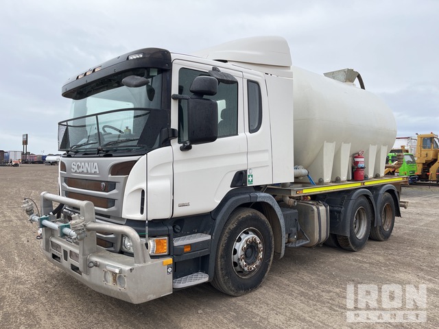 2013 Scania P440 17000 L 6x2 Flatbed Water Truck in Geelong, Victoria ...