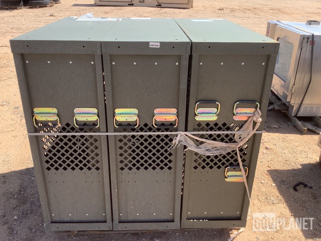 Surplus (3) Spacesaver UWRC4245 Universal Weapons Racks in Red Rock ...