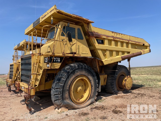 1991 Cat 777B Haul Truck in Duke, Oklahoma, United States (IronPlanet ...