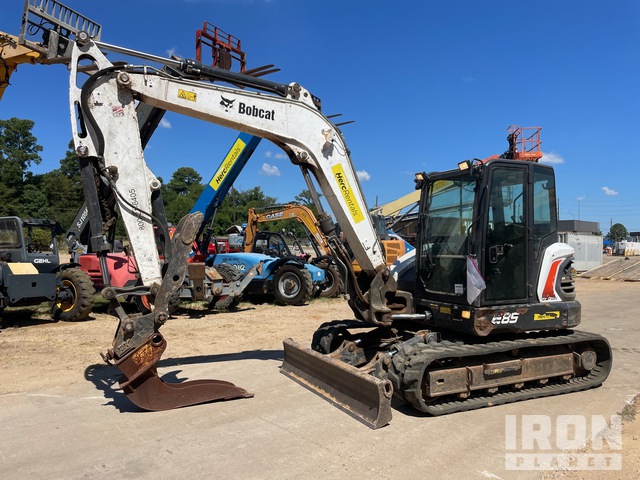 2018 Bobcat E85 Mini Excavator in Longview, Texas, United States ...
