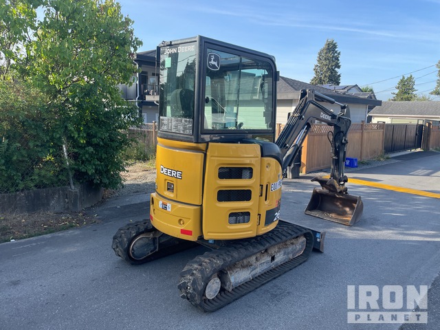 2019 John Deere 26G Mini Excavator in Burnaby, British Columbia, Canada ...